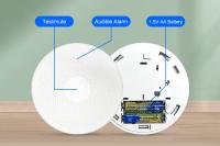 China Portable WiFi Smoke Detector Alarm Combine Co Detector Carbon Monoxide Alarm  With  Low Power Remind for sale