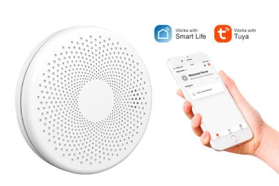 China Portable WiFi Smoke Detector Alarm Combine Co Detector Carbon Monoxide Alarm  With  Low Power Remind for sale