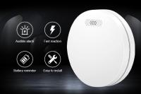 China Photoelectric Smoke Alarm With 10-Year Lithium Battery Battery Operated CO Detector for sale