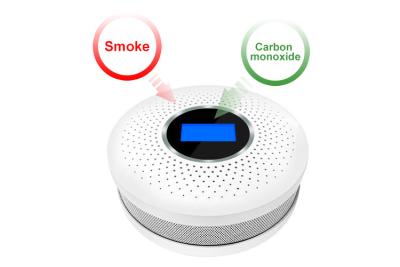 China Portable Fire Co Alarm Battery Operated Smoke And Carbon Monoxide Detector For Home And Kitchen for sale