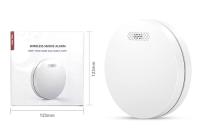 China Photoelectric Standalone Smoke Alarm With Test Button 3 Year Battery Smoke Detector for sale