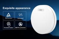 China Photoelectric Standalone Smoke Alarm With Test Button 3 Year Battery Smoke Detector for sale