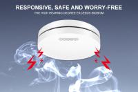 China Photoelectric Standalone Smoke Alarm With Test Button 3 Year Battery Smoke Detector for sale