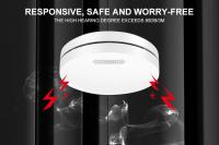 China 3 Year Battery Wireless Interconnected Smoke Detector Fire Alarm Sensor for sale