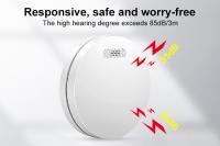 China 3 Year Battery Wireless Interconnected Smoke Detector Fire Alarm Sensor for sale