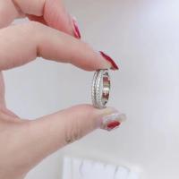 China Flower Cut 925 Sterling Silver Gemstone Rings High Carbon Diamond For Men for sale