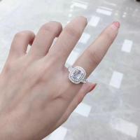 China OEM Wedding 925 Sterling Silver Rings For Girl 8mm for sale