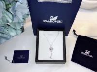 China 18K Gold Branded Silver Jewelry Heart Lock Necklace Key Pendant for sale