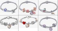 China DIY Lucky Charm Sterling Silver Bracelet Bangle Jewellery Craft Set For Children for sale