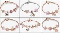 China DIY Lucky Charm Sterling Silver Bracelet Bangle Jewellery Craft Set For Children for sale