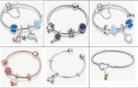 China DIY Lucky Charm Sterling Silver Bracelet Bangle Jewellery Craft Set For Children for sale