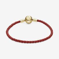 China Friendship Seed Bead Red Rope Bracelet Woven Bohemian String Bangles For Women Girls for sale