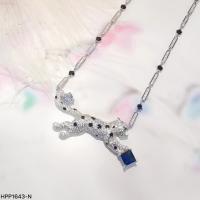 China Chunky S925 Sterling Silver Neckalce Choker Tiger Cat Lion King Charm Jewellery Gift for sale