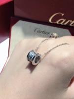 China CZ Cubic Zircon Sterling Silver Neckalce Circle Pendant For Women Girl for sale