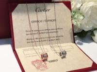 China CZ Cubic Zircon Sterling Silver Neckalce Circle Pendant For Women Girl for sale