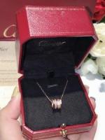 China CZ Cubic Zircon Sterling Silver Neckalce Circle Pendant For Women Girl for sale