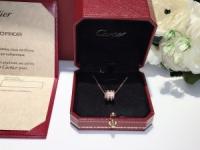 China CZ Cubic Zircon Sterling Silver Neckalce Circle Pendant For Women Girl for sale
