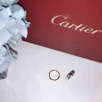 China Three Diamond Ring Stamped 925 Sterling Silver Rose Gold Engagement Band Jewelry for sale