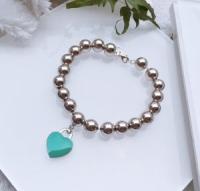 China Adjustable Plain S925 Stretch Sterling Silver Beaded Bracelet Lightweight for sale