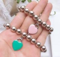 China Adjustable Plain S925 Stretch Sterling Silver Beaded Bracelet Lightweight for sale