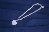 China ODM Infinity Bead Love Sterling Silver Bracelet Bangle For Girlfriend for sale