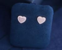 China Hypoallergenic Silver 925 Sterling Earrings Stud Jewellery Heart Stud Customized for sale