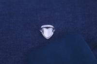 China Tarnish Free 925 Sterling Silver Rings Jewelry Stamped Rhodium Plating for sale