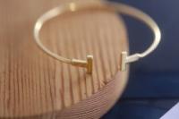 China Polished Plain Solid 925 Sterling Silver Bracelet Bangle Fine Jewelry 5mm for sale