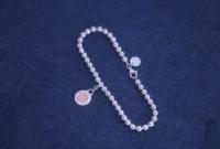 China Girlfriend S925 Love Heart Tag Bead Bracelet Jewellery Custom for sale