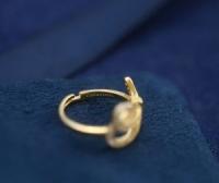 China Bow Knot 925 Sterling Silver Rings Adjustable For Women 2mm-10mm for sale