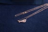 China OEM CZ 925 Sterling Silver Neckalce Mini Zircon Charms for sale
