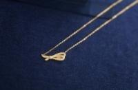 China OEM CZ 925 Sterling Silver Neckalce Mini Zircon Charms for sale