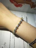 China ODM Yellow Diamond Cubic Zirconia Bracelet Silver Sterling 925 for sale