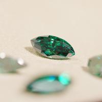 China Primary Green VVS1 Loose Moissanite Stone Marquise Brilliant Cut 1 Ct for sale