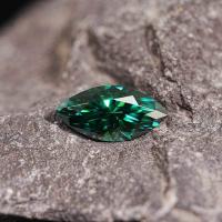 China Primary Green VVS1 Loose Moissanite Stone Marquise Brilliant Cut 1 Ct for sale