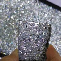 China Round Brilliant Cut Silicon Carbide Light Blue Moissanite Lab Created 8mm for sale