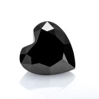 China Black Emerald Cut Moissanite Loose Stone Diamond 2 Carat for sale