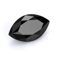 China Black Emerald Cut Moissanite Loose Stone Diamond 2 Carat for sale