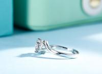 China D VSS1 Moissanite Jewelry 925 Sterling Silver 0.5/1/2/3 Carat Diamond for sale