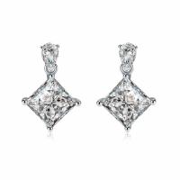 China 925silver 1 Carat Diamond Moissanite Pendant Necklace Women Gift for sale