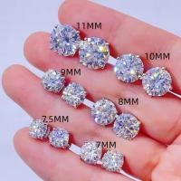 China 14K Gold 925 Silver 6 Prong Moissanite Jewelry Ring Adjustable For Engagement for sale