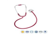 China single head zinc alloy stethoscope medical devices electronic PVC tube single head stethoscope for sale