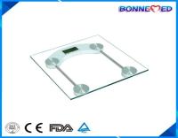 China BM-1400 body weight measuring instrument 6mm glass health medical scale top digital bathroom scale for sale