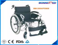 China BM-2004/FS908 Factory Wholesale Adjustable Height Wheelchair With Manual Control Can Be Used Hospital Trip and Home! for sale