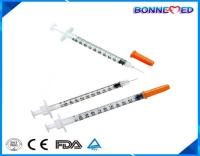 China BM-4003 Medical Plastic Disposable 0.3ml 0.5ml 1ml Free Sample Insulin Syringe Best Seller Medical Injection for sale