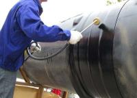 China Polyethylene heat shrinkable tape for joint filed coating of pipes for sale