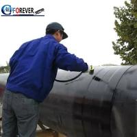China Cross Linked Polyethylene Backing Heat Shrinkable Sleeves  For Pipe Joint Coating for sale