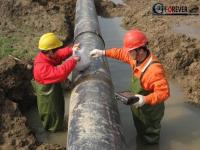 China Heat Shrinkable Wrap Around Sleeves With Closure Patch For Pipe Joint Coating for sale