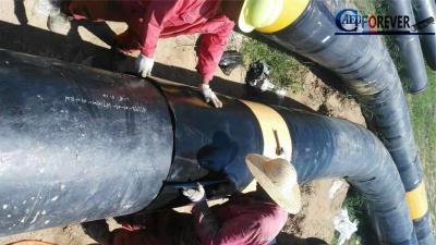 China JNHT120 Polyethylene Heat Shrink Sleeves For Pipeline Joint Coating for sale