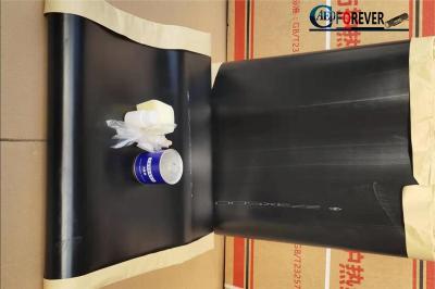 China Cross-Linked Polyolefin Backing Closed-Type Heat Shrink Sleeves For Pipe Joint Coating for sale